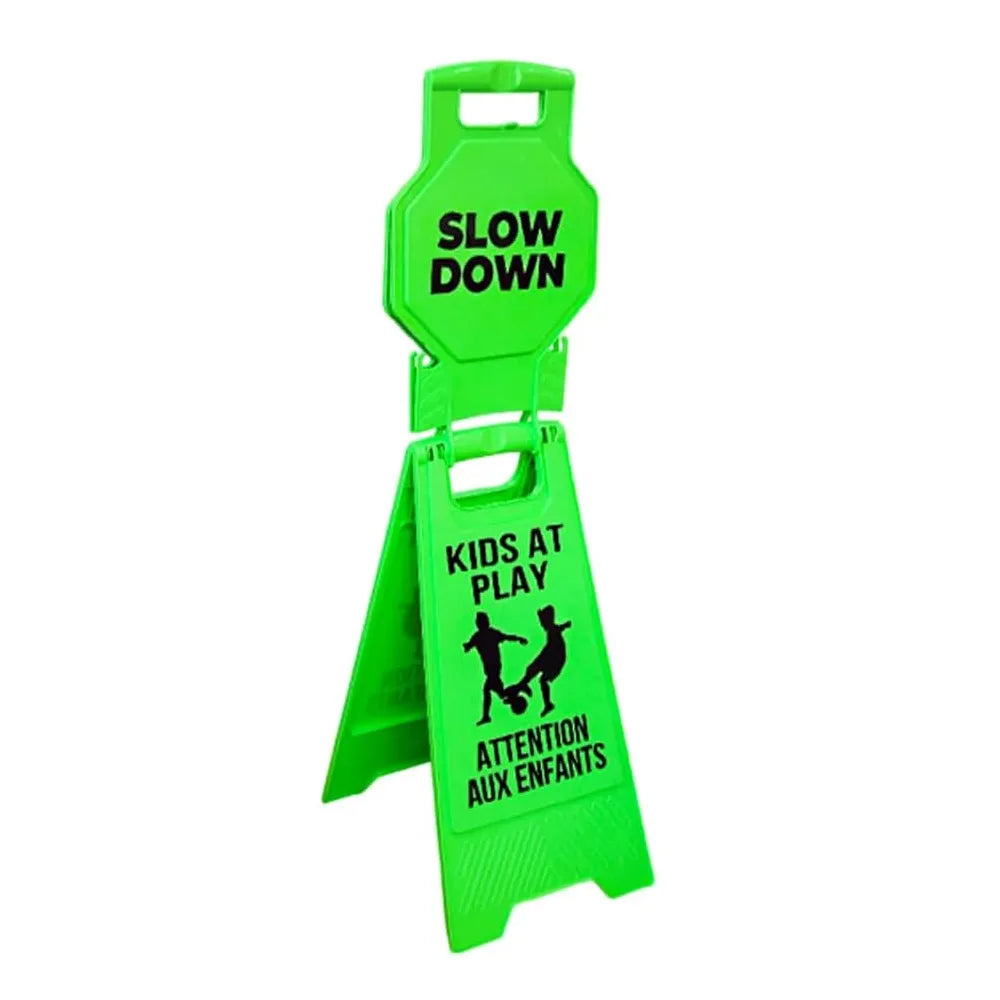 Caution Foldable Signs for Wet Floors, Hazards & Public Safety
